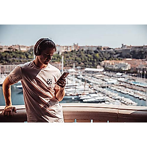 Kygo Life A6/500 | On-Ear Bluetooth Headphones, aptX® and AAC® Codecs, Built-in Microphone, NFC Pairing, Memory Foam Ear Cushions, 18 hours Playback, Kygo Sound App, Pro Line (Black)