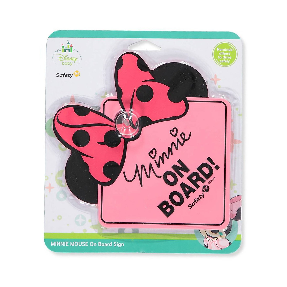 Disney Baby On Board Sign, Minnie