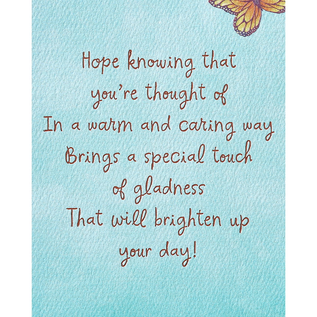 American Greetings Thinking of You Card (Brighten Up Your Day)