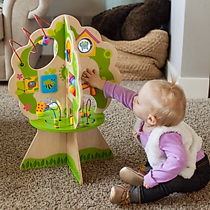 Fat Brain Toys Forest Friends Discovery Tree - Early Learning Activity Center, 2+