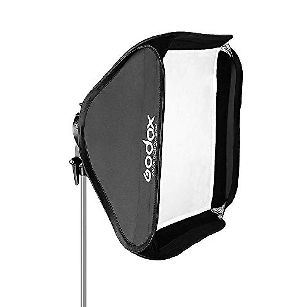 Godox 32"x 32" 80cmx80cm Foldable Universal Softbox with S-Type Speedlite Bracket for Flash Bowens Elinchrom Mount Accessories Direction Adjustable