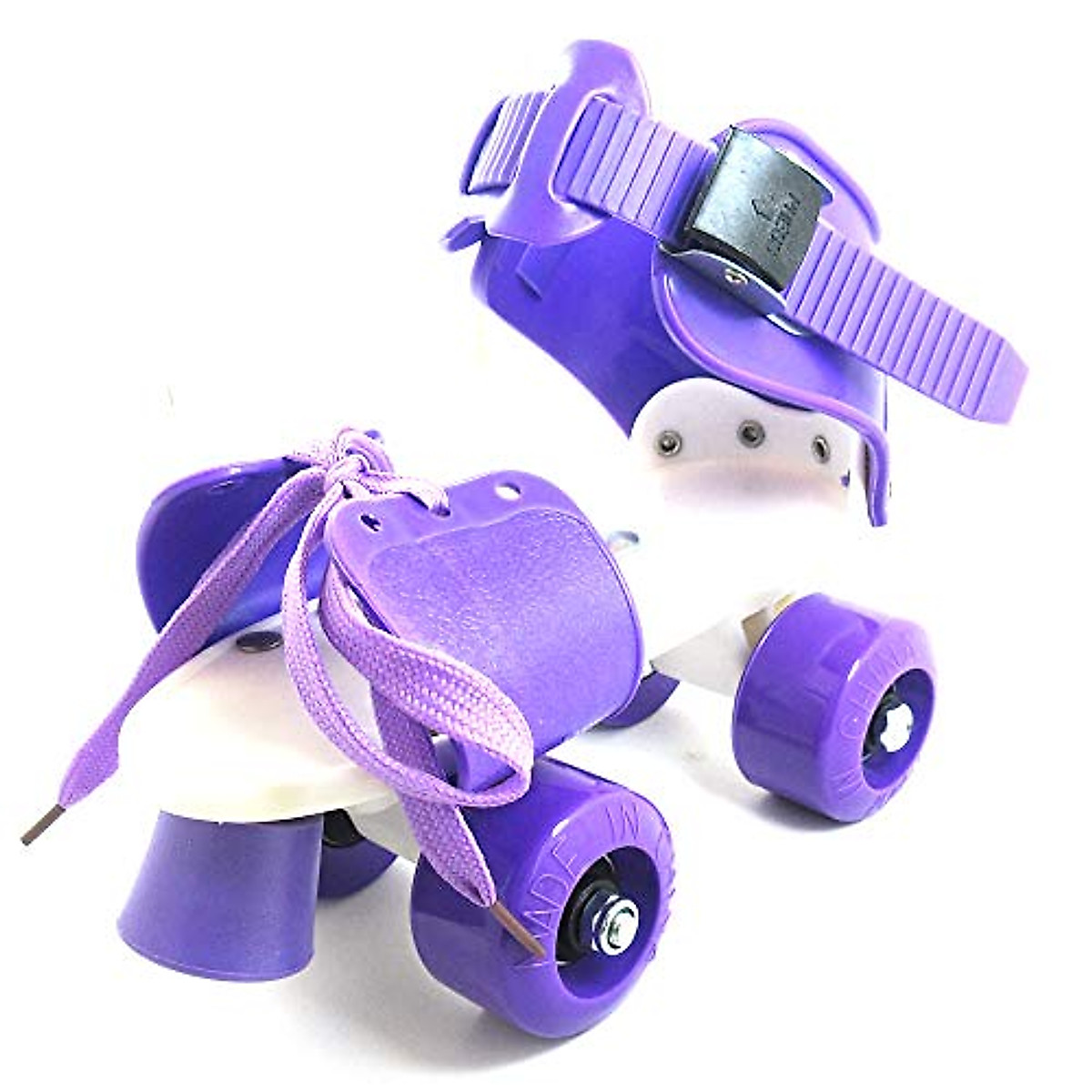 Metal Dragon 77th Speed Quad Roller Skates Adjustable Directly Connected with The Shoes for Outdoor Recreation