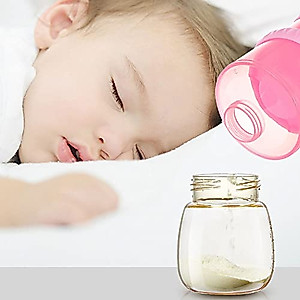 Baby Milk Powder Dispenser, 3 Layers Stackable Cute Cat Travel Portable Formula Container, Milk Powder Formula Dispenser for Fruits, Snacks and Nuts