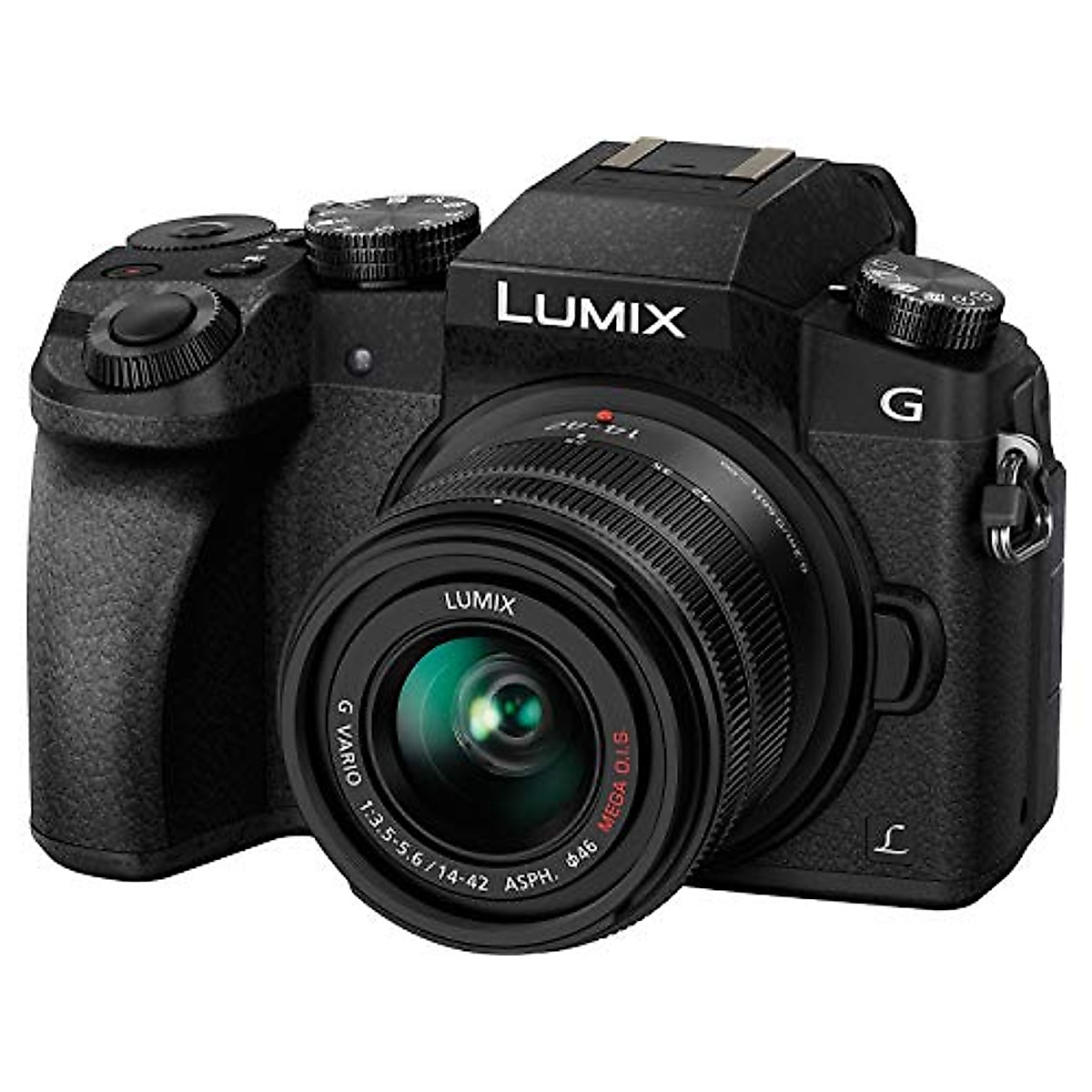 Panasonic Lumix G7 4K Digital Camera with Lumix G Vario 14-42mm Lens(Renewed)