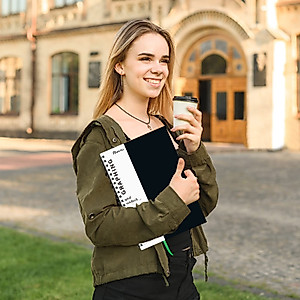 Rinrda Graph Paper Notebook Spiral Notebook 8.5" x 11"-4 Pack Grid Paper Notebook Graph notebook Engineering notebook 120 Pages 100 GSM Thick Graphing Paper Notebook Hardcover Journal for School,