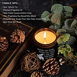 30th 40th 50th 60th Birthday Day Gifts for Men Funny Birthday Gifts for Brother Son Husband Boyfriend Naughty Gifts for Him, Black Cedarwood & Juniper Scented Candles