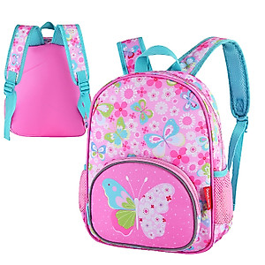 Daaupus 12-Inch girl preschool backpack,Kids Backpack for Boys & Girls, Perfect for Daycare and Preschool