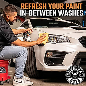 Chemical Guys WAC_808 Hybrid V7 Optical Select High Gloss Spray Sealant & Quick Detailer (Safe for All Finishes Including Ceramic Coatings), 128 fl oz (1 Gallon), Orange Scent