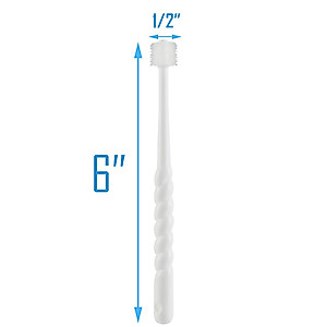 FinYii 360-Degree Soft Yorkie Toothbrush, Small Dogs Puppy Toothbrush (Colors Varie)