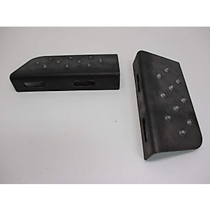 CTW Steel Pontoon Boat Trailer Foot Pad Step Footpad Steps L-R/Weld or Bolt On