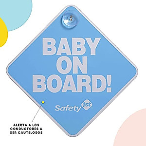 Safety 1st Baby On Board Sign, Blue
