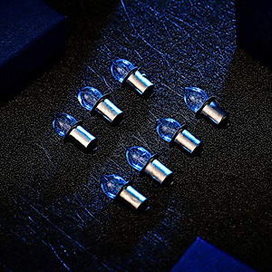 Mudder 8 Pieces 2D-2.4-Volt 0.7A Krypton Flashlight Bulb Replacement Bayonet Base Bulb