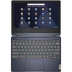 Lenovo Newest Flex 3 11.6" HD Touchscreen 2-in-1 Chromebook, MediaTek 8-Core MT8183 CPU(Up to 2.0GHz), 4GB RAM, 320GB Space(64GB eMMC+256GB Card), WiFi, Bluetooth, Webcam, USB-C, Chrome OS+JVQ MP