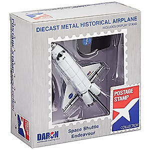 Daron Postage Stamp Space Shuttle Endeavour Vehicle (1/300 Scale) Medium