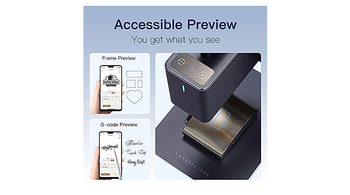 LaserPecker 2 Portable Laser Engraver & Cutter | Rotary