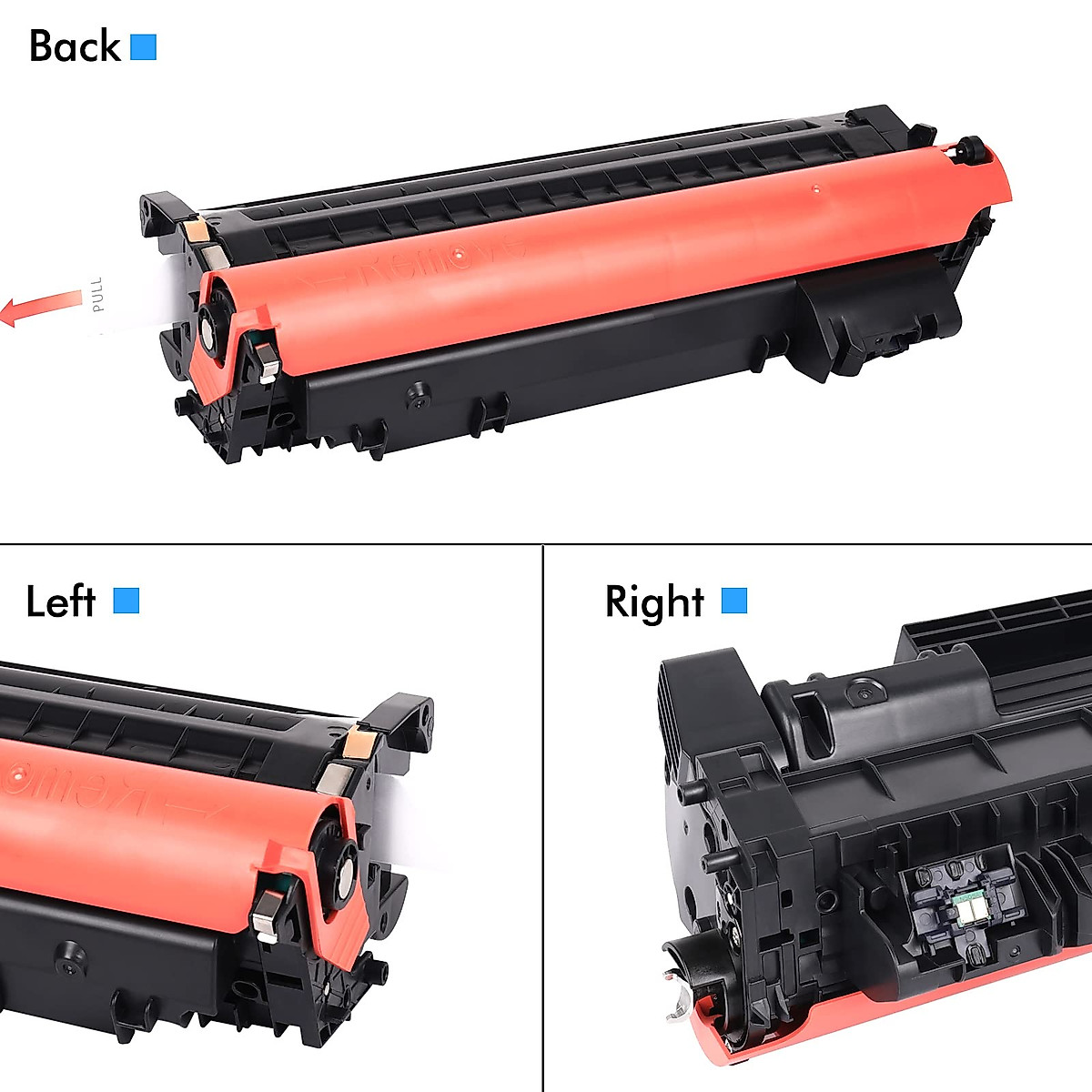 80A CF280A 2 Pack Toner Cartridge Compatible Replacement for HP 80A CF280A 80X CF280X Toner Cartridge for HP Pro 400 M401A M401D M401N M401DNE MFP M425DN Printer Black