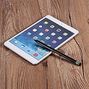 Replacement Capacitive Touch Screen Stylus Pen Pencil with High Sensitivity Touchscreen Soft Tip Pens Screens (Black)