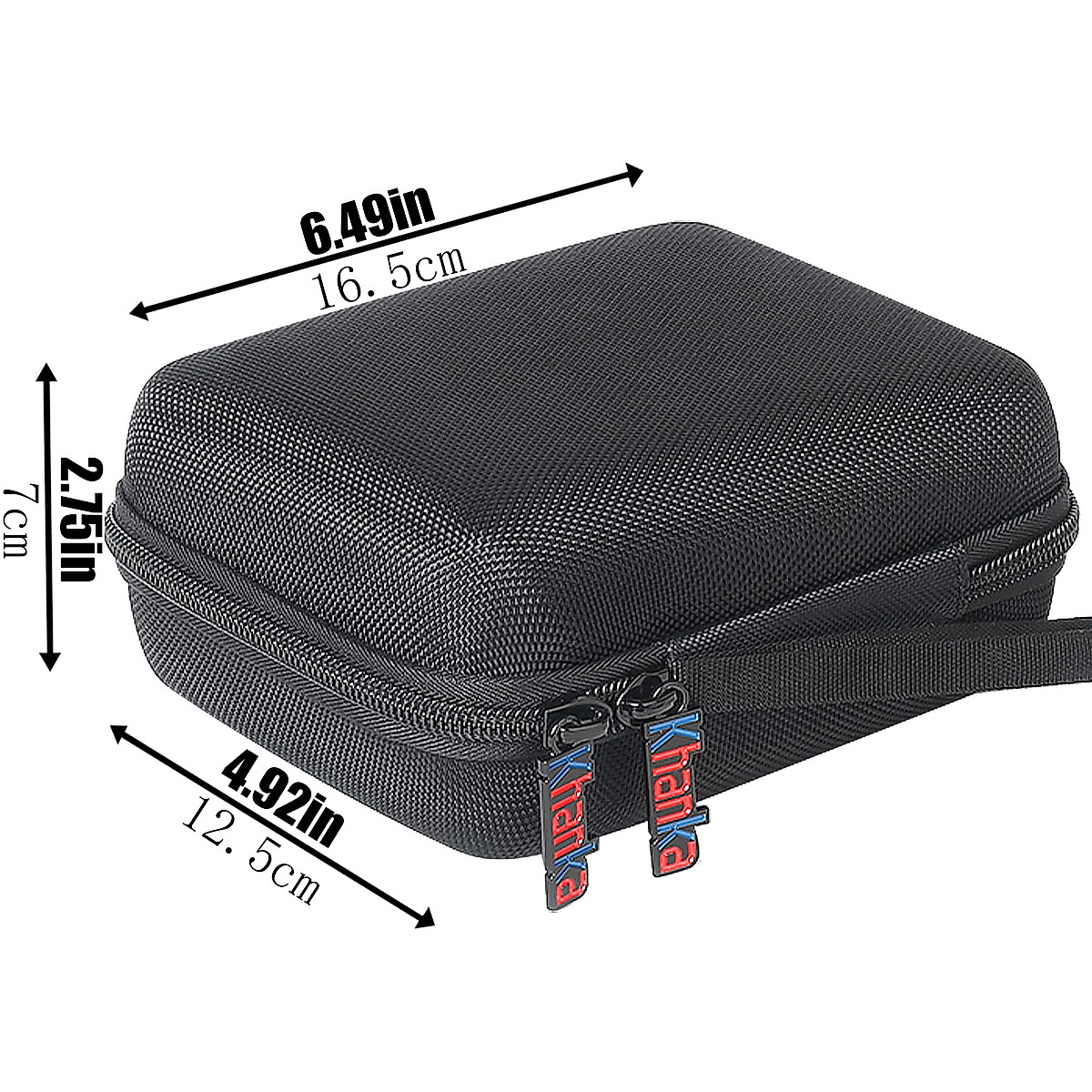 khanka Hard Travel Case Replacement for FujiFilm Instax Square Link Smartphone Printer, Case Only (Black)