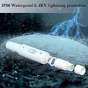 PoE Extender, 10/100Mbps, Outdoor IP66 Waterproof, 1 Channel PoE Repeater, PoE Amplifier, PoE Booster, Comply with IEEE 802.3at / 802.3af, Plug and Play