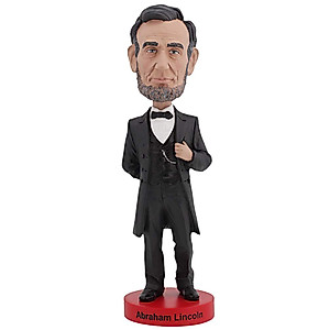 Royal Bobbles Abraham Lincoln Collectible Bobblehead Statue