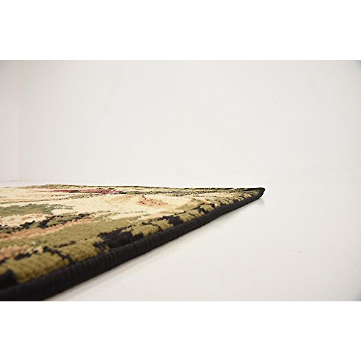 Unique Loom Barnyard Collection Area Rug - Farm (2' 7" x 10' Runner, Cream/ Black)