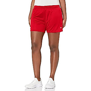 Champion Women's Mesh Short, Scarlet, XX-Large