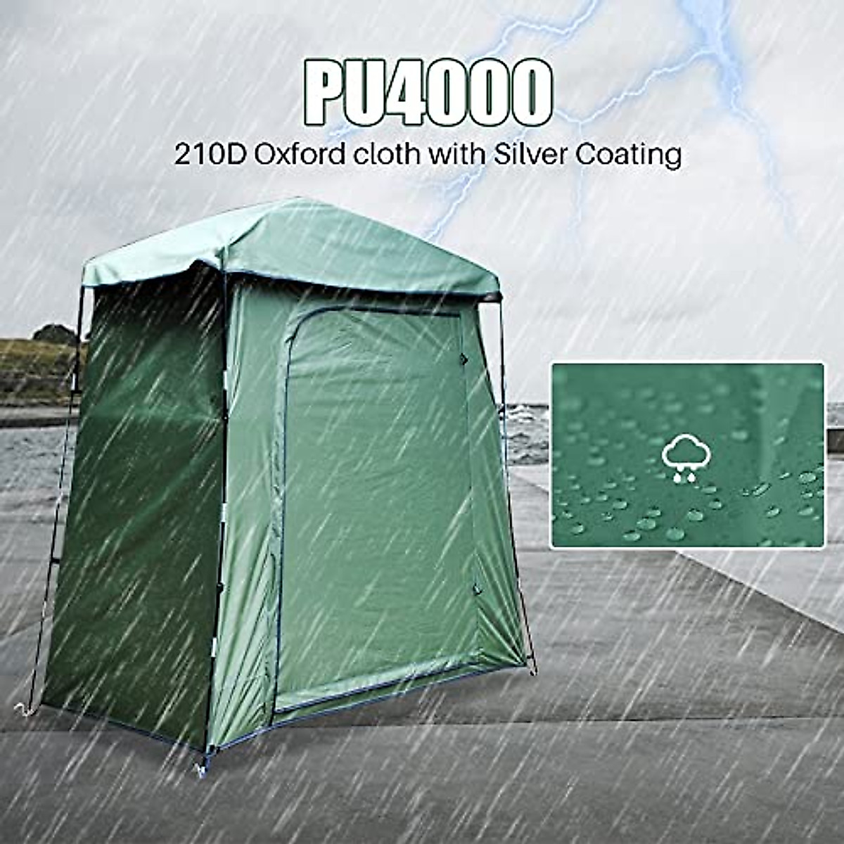 Waterproof Outdoor Bicycle Storage Shed Heavy Duty Bike Tent Space Saving Bicycle Garden Tool Storage Cover Backpack Shelter