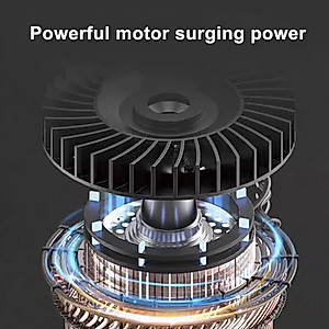 24V Cordless Leaf Blower with 2 X 1.5 Ah Battery & Charger, 150MPH Electric Handheld Leaf Blower for Lawn Care, Leaves & Snow Blowing (Orange)