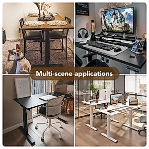 SANODESK Whole-Piece Particle Board Table Top for Standing Desk and Home Office Desk DIY, 40x24x1 Inch Maple Desk Top