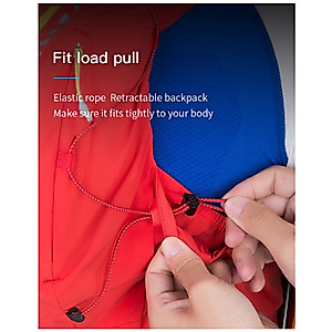 Trail Running Backpack,12L High Capacity Vest Bag,Designed for Trail Running(Blue M/L)