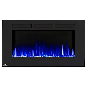 Napoleon Allure 42 inch Wall Mount Electric Fireplace - Black, NEFL42FH