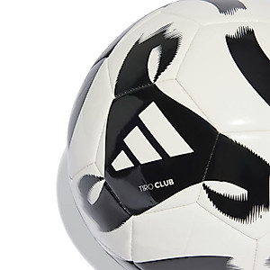 adidas Unisex-Adult Tiro Club Ball, White/Black, 4