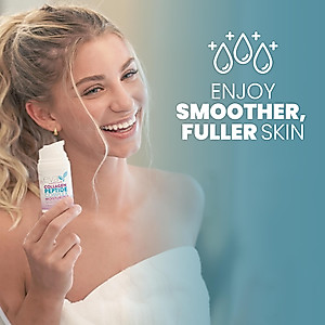 Eva Naturals Collagen Face Moisturizer Peptide - Anti-Wrinkle Facial Moisturizer For Face - Deeply Hydrating Multi-Peptide Collagen Boosting Face Cream, Facial Skin Care For Smoother Skin - 50ml