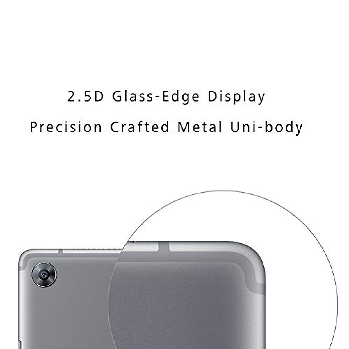 Huawei MediaPad M5 Tablet with 8.4" 2.5D Display, Octa Core, Quick Charge, Dual Harman Kardon-Tuned Speakers, WiFi Only, 4Gb+64Gb, Space Gray (US Warranty)
