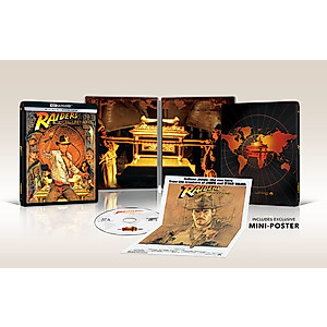 Indiana Jones and the Raiders of the Lost Ark Limited-Edition Steelbook [4K UHD]