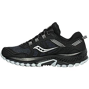 Saucony womens Versafoam Excursion Tr13, Black, 8.5 Wide