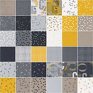 Filigree Charm Pack by Zen Chic; 42-5" Precut Fabric Quilt Squares