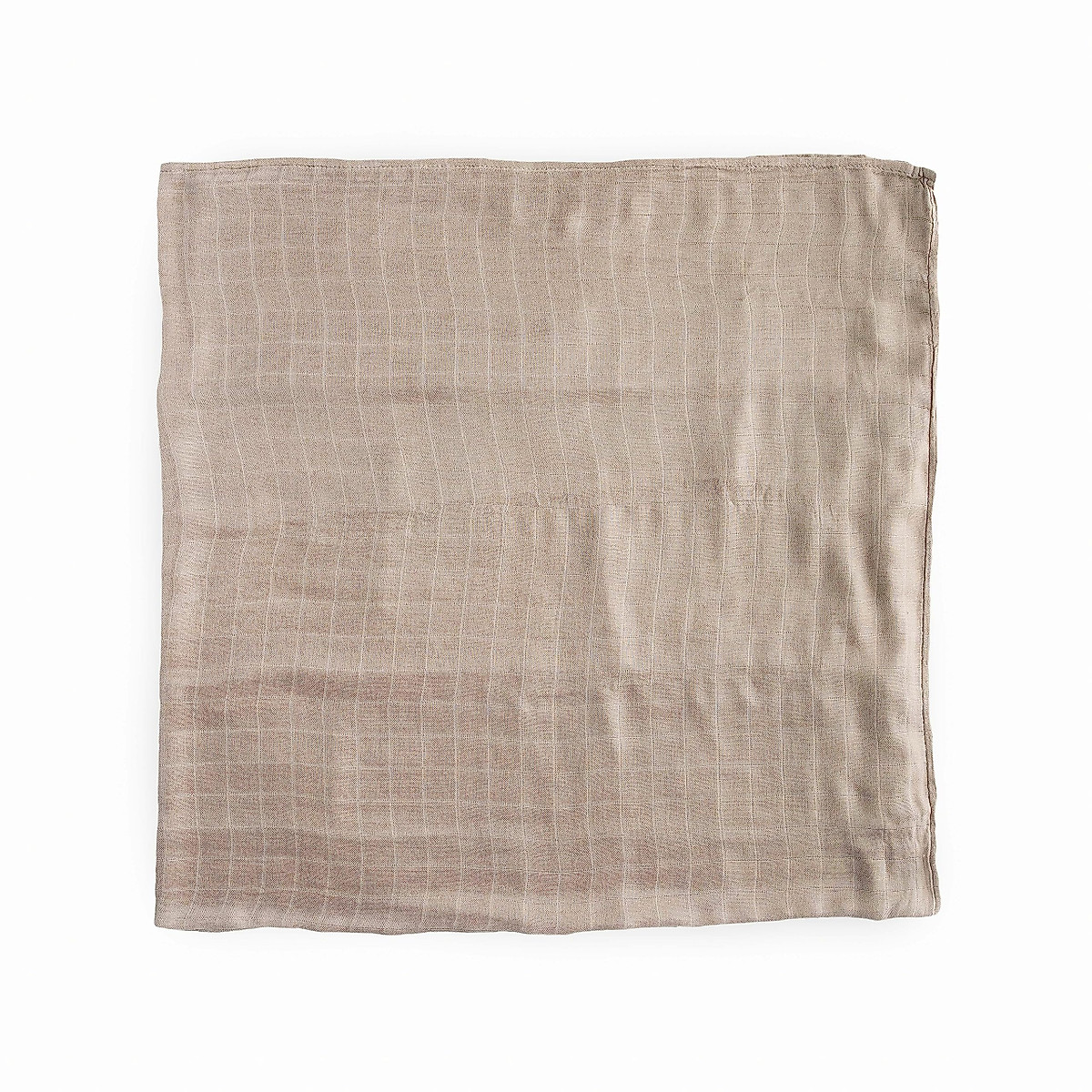 Little Unicorn – Caramel Deluxe Swaddle Set | Set of 2 | 100% Rayon Muslin from Bamboo | Super Soft | Newborns and Infants | Large 47” x 47” | Machine Washable