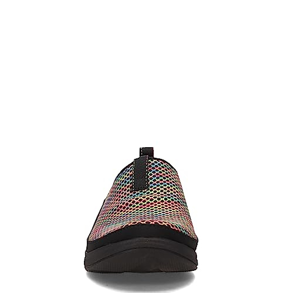 BZees Womens Imagine Slip-On Black/Rainbow 9 M