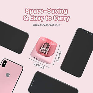 ZMOL Battery Powered Electric Pencil Sharpener,Small Battery Operated Pencil Sharpeners Portable,Fast Sharpen, Suitable for No.2/Colored Pencils(6-8mm), School/Classroom/Office/Home