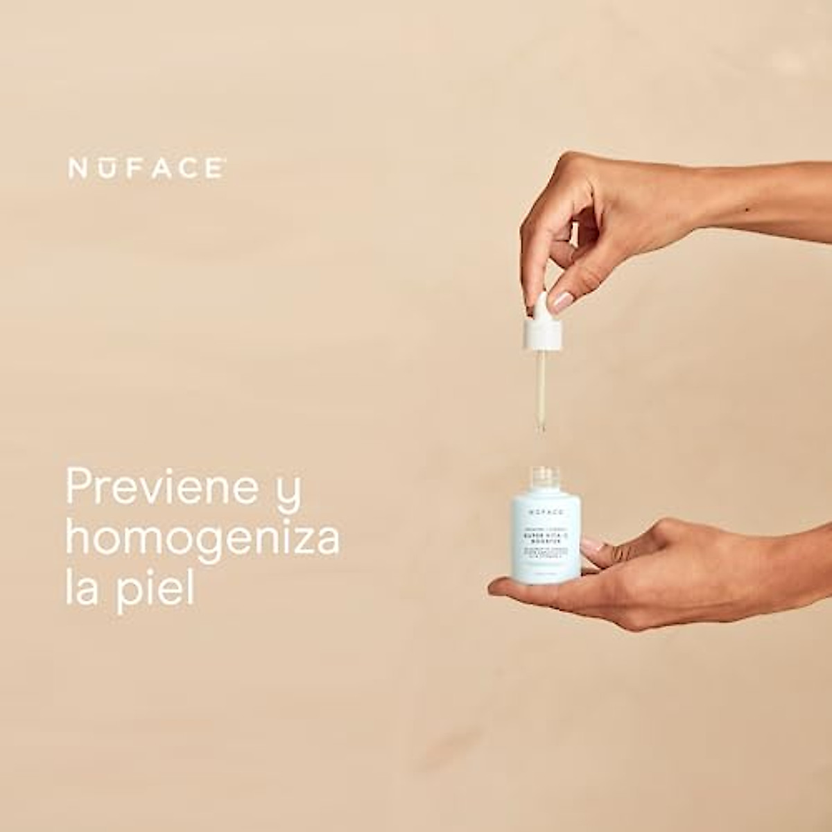 NuFACE Super Vita-C Booster Serum – Dark Spot Diminishing Face Serum for Facial Toning Device, 1 Fl Oz