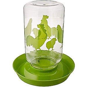 Lixit Reversible Waterers and Feeders for Chickens and Wild Birds (128 Ounce (Pack of 2))