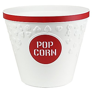 Hutzler Popcorn Bucket, Red Large