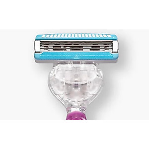 Compatible for Schick Hydro Silk 3 Refill Cartidges for Women, Pack of 20 Cartridges