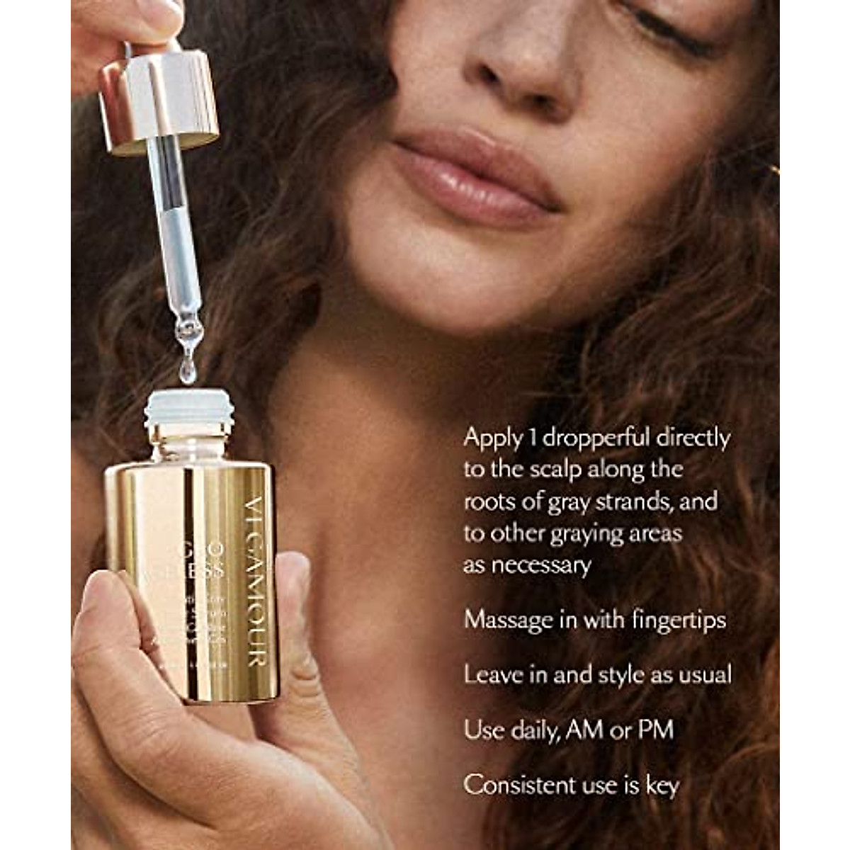 VEGAMOUR GRO Ageless Anti-Gray Hair Serum