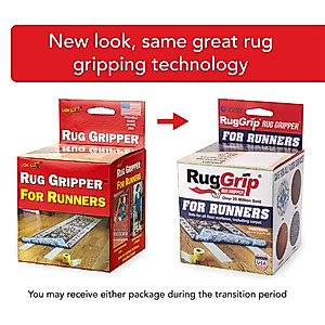 Optimum Technologies Lok Lift Rug Gripper for Runners, 4 Inch by 25 Feet. The Original Slip Resistant Rug Solution