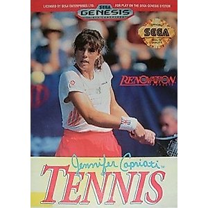 Jennifer Capriati Tennis - Sega Genesis