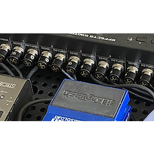 Solderless Guitar Pedal Patch Cable Kit 6 Pack to Make Custom Length Cables for Pedalboard