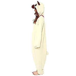 SAZAC Pug Dog Kigurumi - Onesie Jumpsuit Halloween Costume