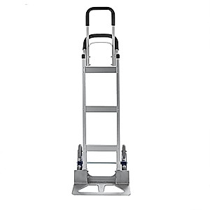 SHZOND Aluminum Hand Truck Stair Climber Hand Trucks 550 LBS Stair Climbing Hand Truck 60 Inch Aluminum Hand Cart Dolly
